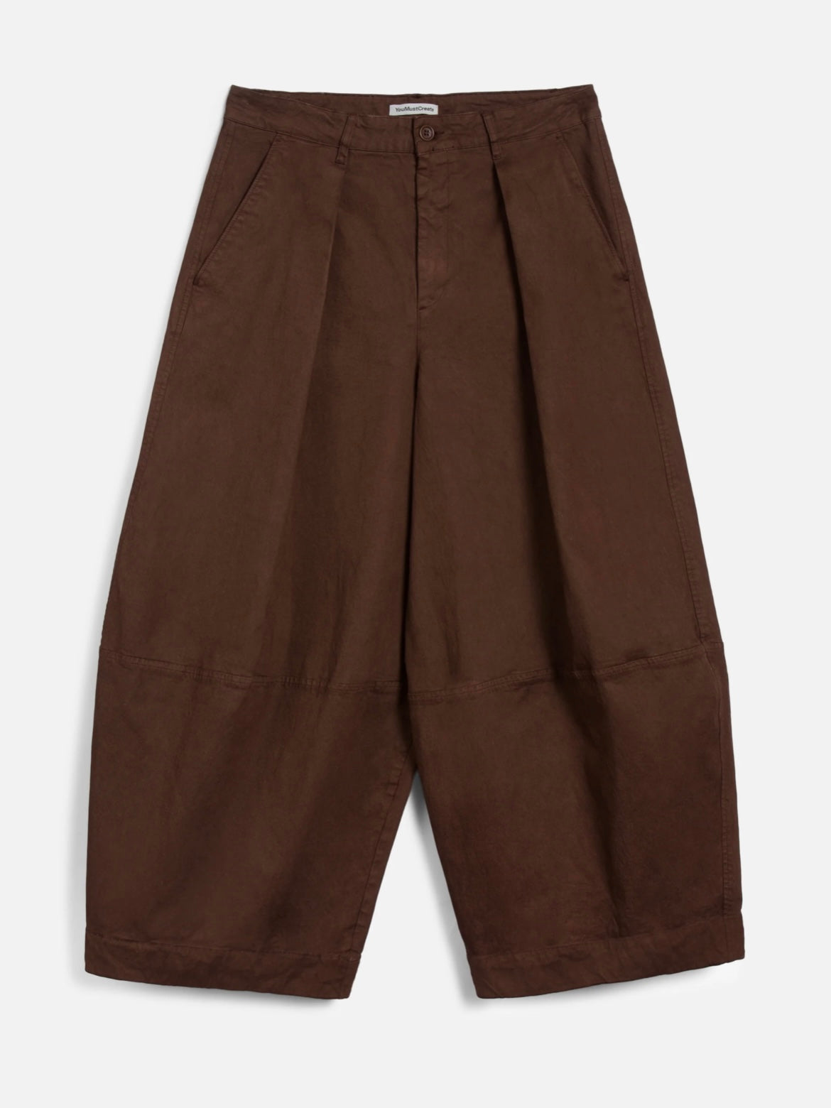 YMC Deadbeat Trousers in Brown Cotton/Modal – Array Store London